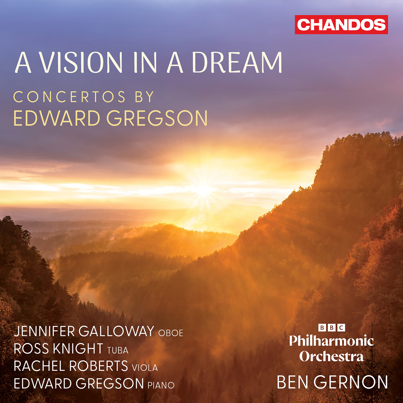 "A Vision in a Dream - Concertos by Edward Gregson". Album of Jennifer ...