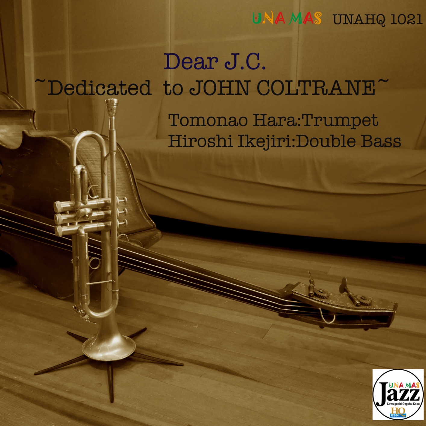"Dear J.C. - Dedicated to John Coltrane". Album of Tomonao Hara ...