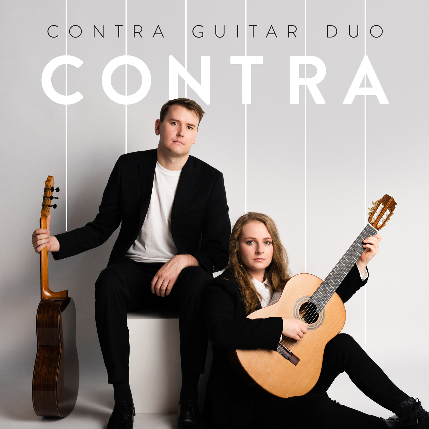 "Contra". Album of Contra Guitar Duo featuring Hamish Strathdee and ...